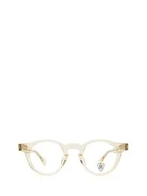 JULIUS TART OPTICAL Harold Champagne Eyeglasses - Beige