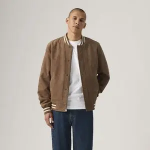 LEVI'S Faux Suede Varsity Jacket