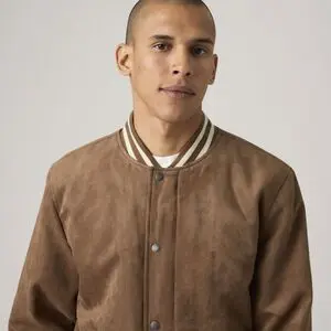 LEVI'S Faux Suede Varsity Jacket