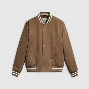 LEVI'S Faux Suede Varsity Jacket