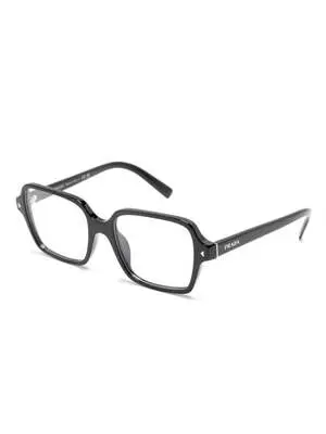Prada Logo-print Square-frame Glasses