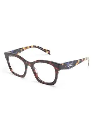 Prada Tortoiseshell D-frame Glasses