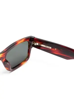Prada Rectangle-frame Sunglasses