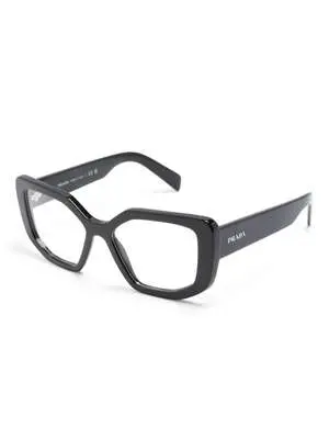 Prada Geometric Frame Glasses