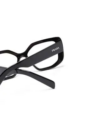Prada Geometric Frame Glasses