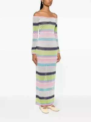 Suboo Zephyr Striped Maxi Dress