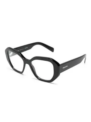 Prada Logo-print Cat-eye Glasses