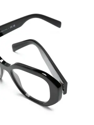 Prada Logo-print Cat-eye Glasses