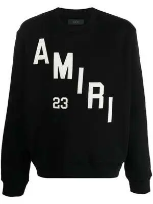 Amiri Logo-print Cotton Sweatshirt