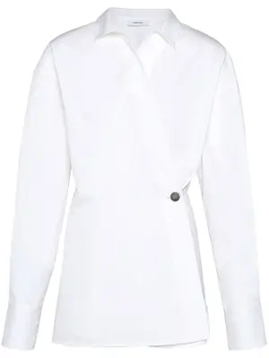 Wide Lapel Shirts For Women