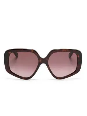 Chloé Oversized Sunglasses - Brown