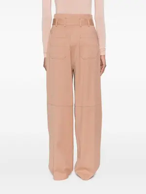 Pinko Belted Flannel Trousers