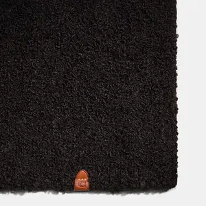 COACH Restored Fleece Textured Snood - Black