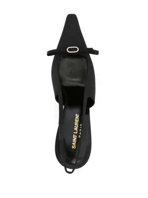 Saint Laurent Sadie 95mm Slingback Pumps