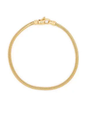 Tom Wood Snake Chain Sterling Silver Bracelet - Gold