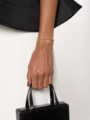 Tom Wood Snake Chain Sterling Silver Bracelet - Gold