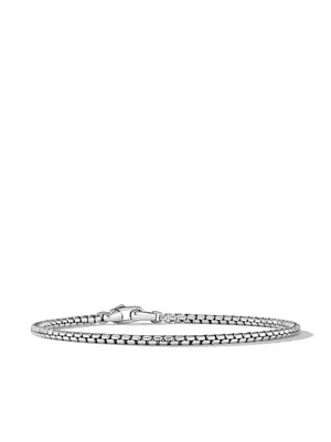 David Yurman Sterling Box Chain Bracelet - Silver