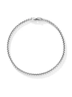 David Yurman Sterling Box Chain Bracelet - Silver