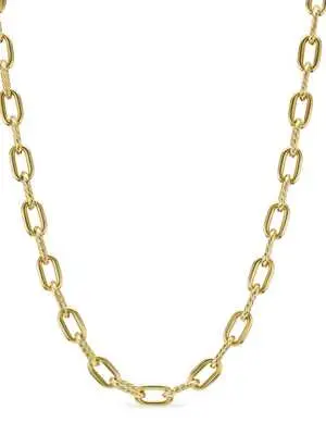 David Yurman 18kt Yellow Dy Madison Chain Necklace - Gold