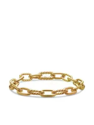 David Yurman 18kt Yellow Dy Madison Chain Bracelet - Gold