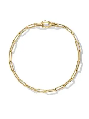 David Yurman 18kt Yellow Chain Link Bracelet - Gold