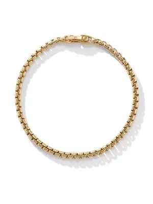 David Yurman 18kt Yellow Box Chain Bracelet - Gold