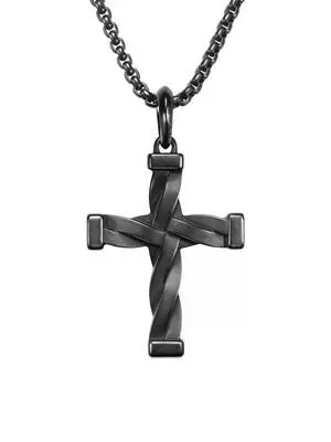 David Yurman Dy Helios Cross Pendant