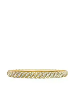 David Yurman 18kt Yellow Diamond Bracelet - Gold