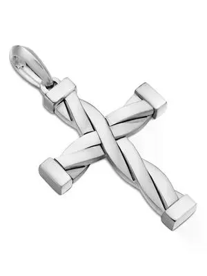David Yurman Dy Helios Cross Pendant - Silver