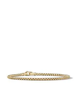 David Yurman 18kt Yellow Box Chain Bracelet - Gold