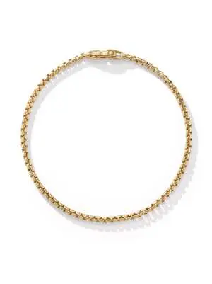 David Yurman 18kt Yellow Box Chain Bracelet