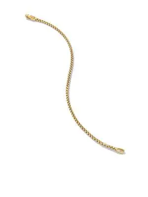 David Yurman 18kt Yellow Box Chain Bracelet