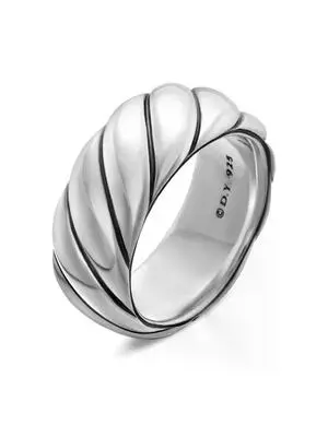 David Yurman Sterling Cable Band Ring - Silver