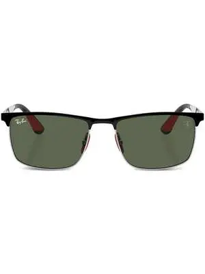 Ray-ban Rectangle-frame Sunglasses - Black