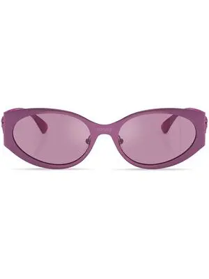 Versace Medusa Oval Sunglasses - Pink