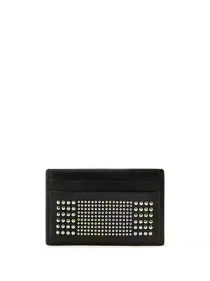 Alexander McQueen Studded Leather Card Holder
