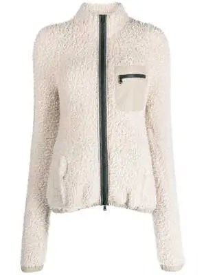 Brunello Cucinelli Faux-fur Effect Jacket - Neutrals