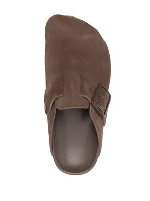 Balenciaga Sunday Suede Mules - Brown
