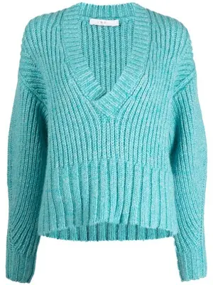 IRO PARIS Ewenn Chunky-knit Cropped Jumper