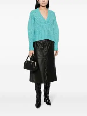 IRO PARIS Ewenn Chunky-knit Cropped Jumper