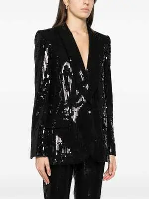 Zadig&Voltaire Vive Sequinned Blazer - Black