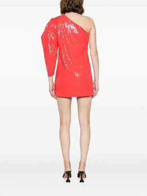 Zadig&Voltaire Roely Sequin-embellished One-shoulder Dress