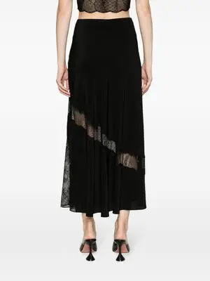 Zadig&Voltaire Jayal Silk Midi Skirt