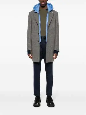 MANUEL RITZ Logo-charm Gabardine Trousers