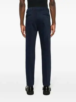 MANUEL RITZ Logo-charm Gabardine Trousers