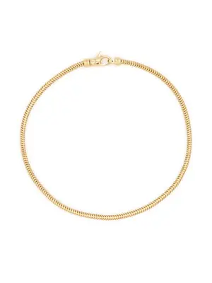 Tom Wood Snake Slim -plated Bracelet - Gold