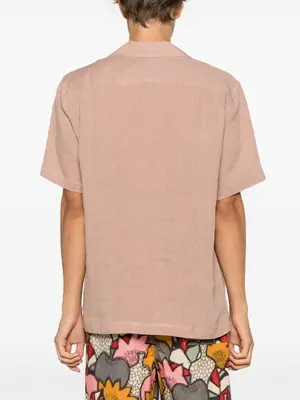 Orlebar Brown Maitan Linen Shirt - Pink