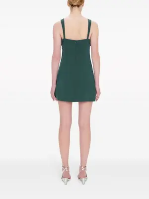 Simkhai Embellished Square Neck Mini Dress