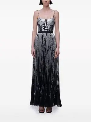 Simkhai Brielle Pleated Gown