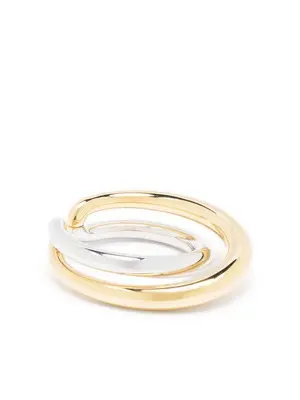 Charlotte Chesnais Initial Two-tone Design Ring - Gold
